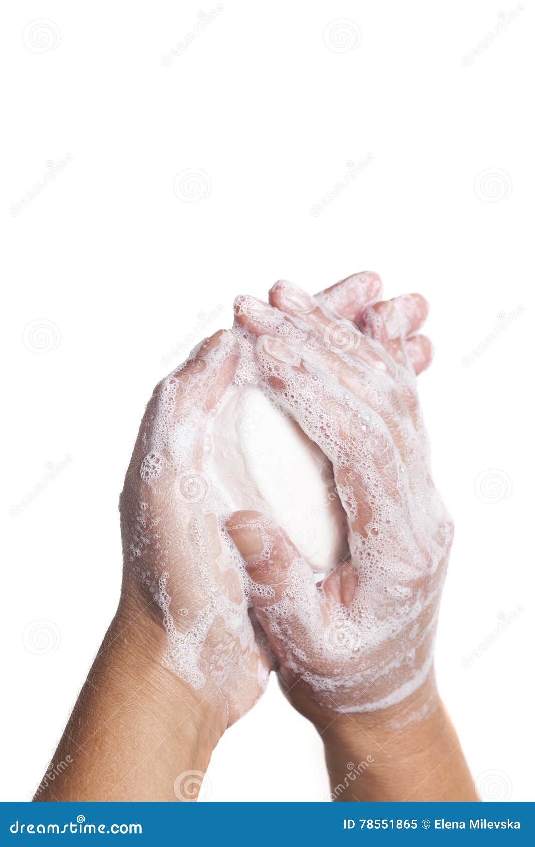Washing hands stock image. Image of healthy, foamy, hygienic - 78551865
