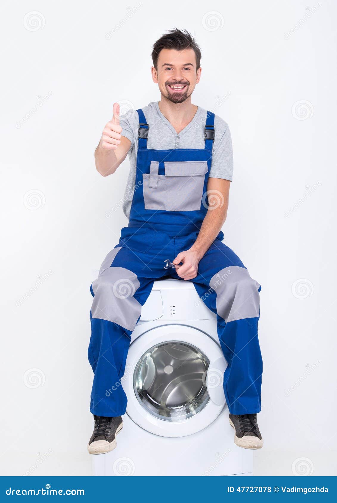 Washing stock photo. Image of machine, plumber, assistance - 47727078