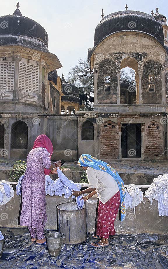 Washing in India stock image. Image of washing, pillar - 5363723