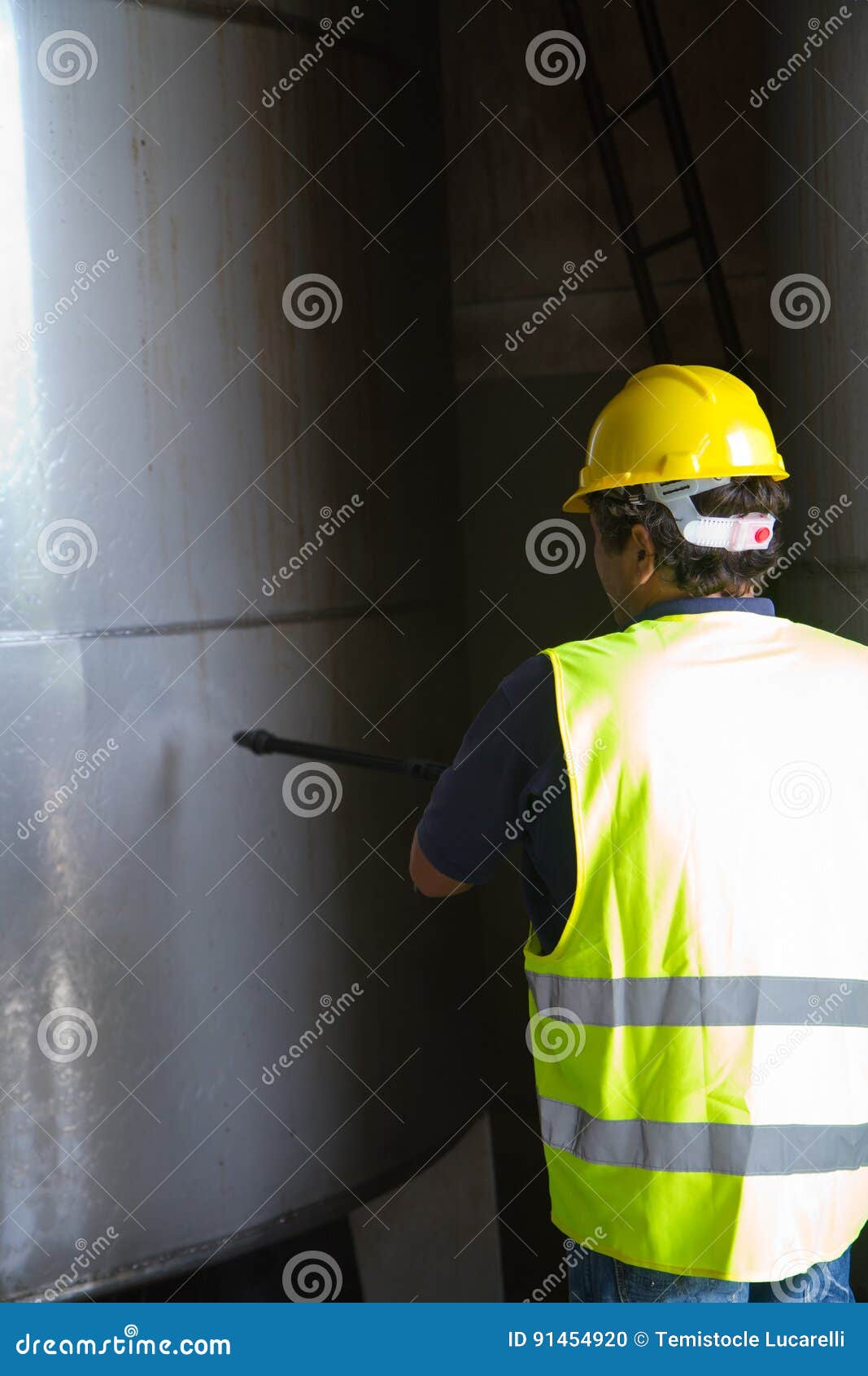 Washing industrial tools stock photo. Image of filth - 91454920
