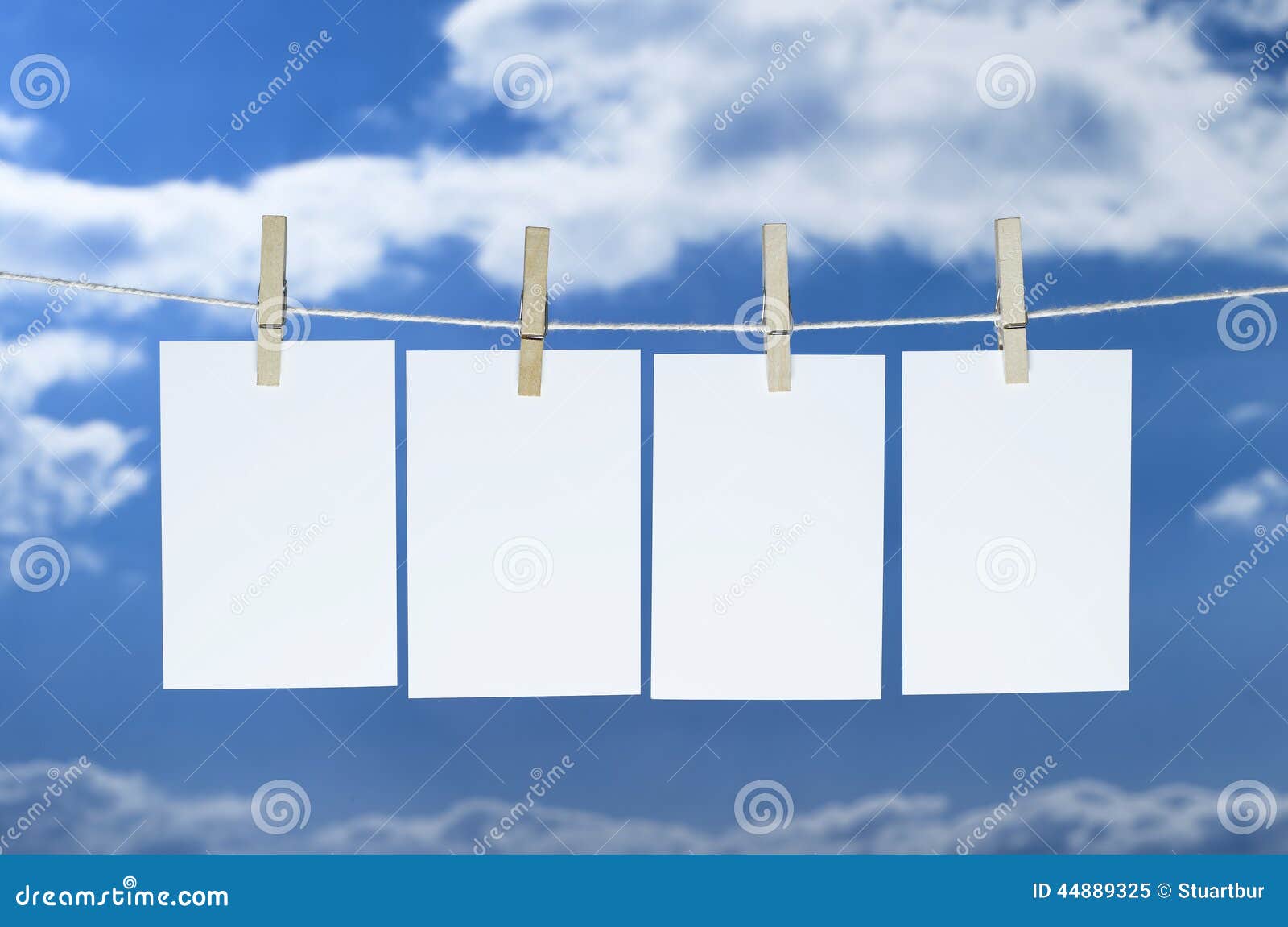 Washing Line stock image. Image of clear, office, hang - 44889325