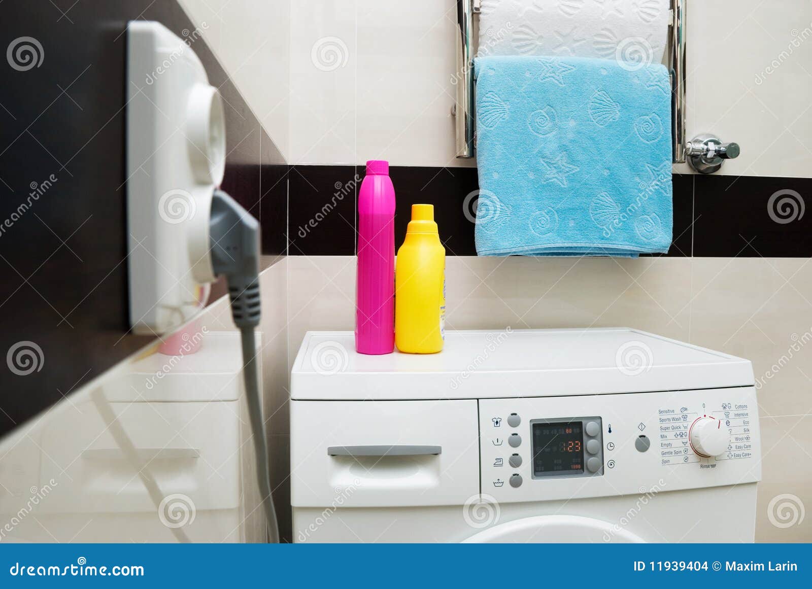 Washing machine stock photo. Image of laundry, color - 11939404