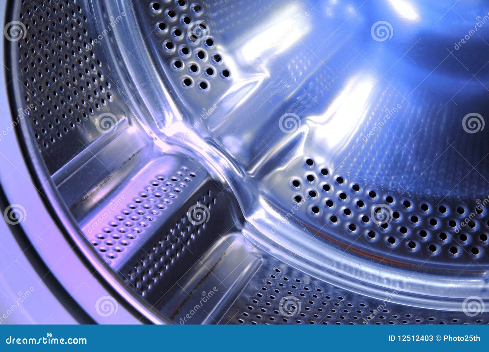 Washing machine stock image. Image of round, houseware - 12512403