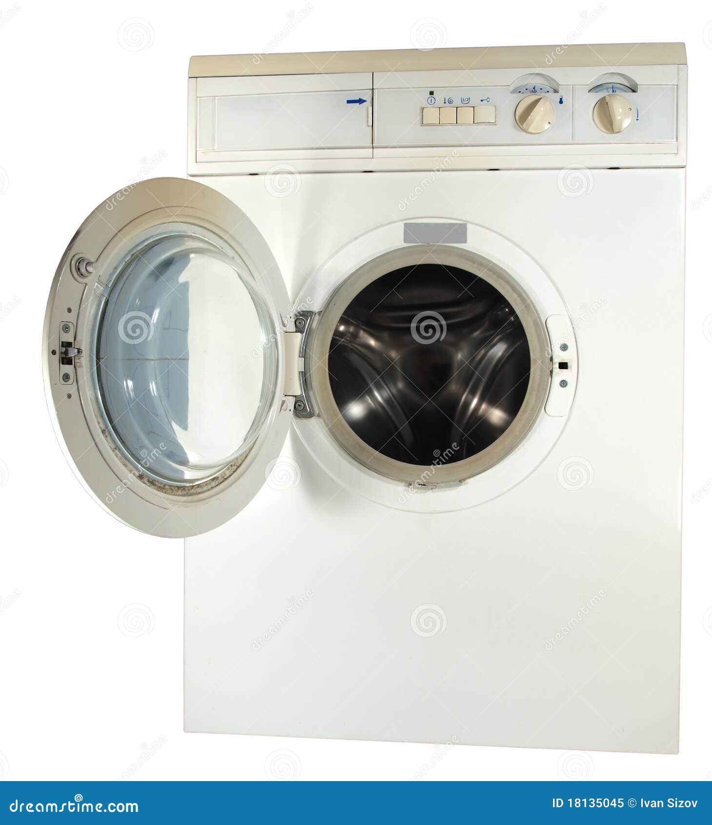 Washing machine stock image. Image of electrical, hygiene - 18135045