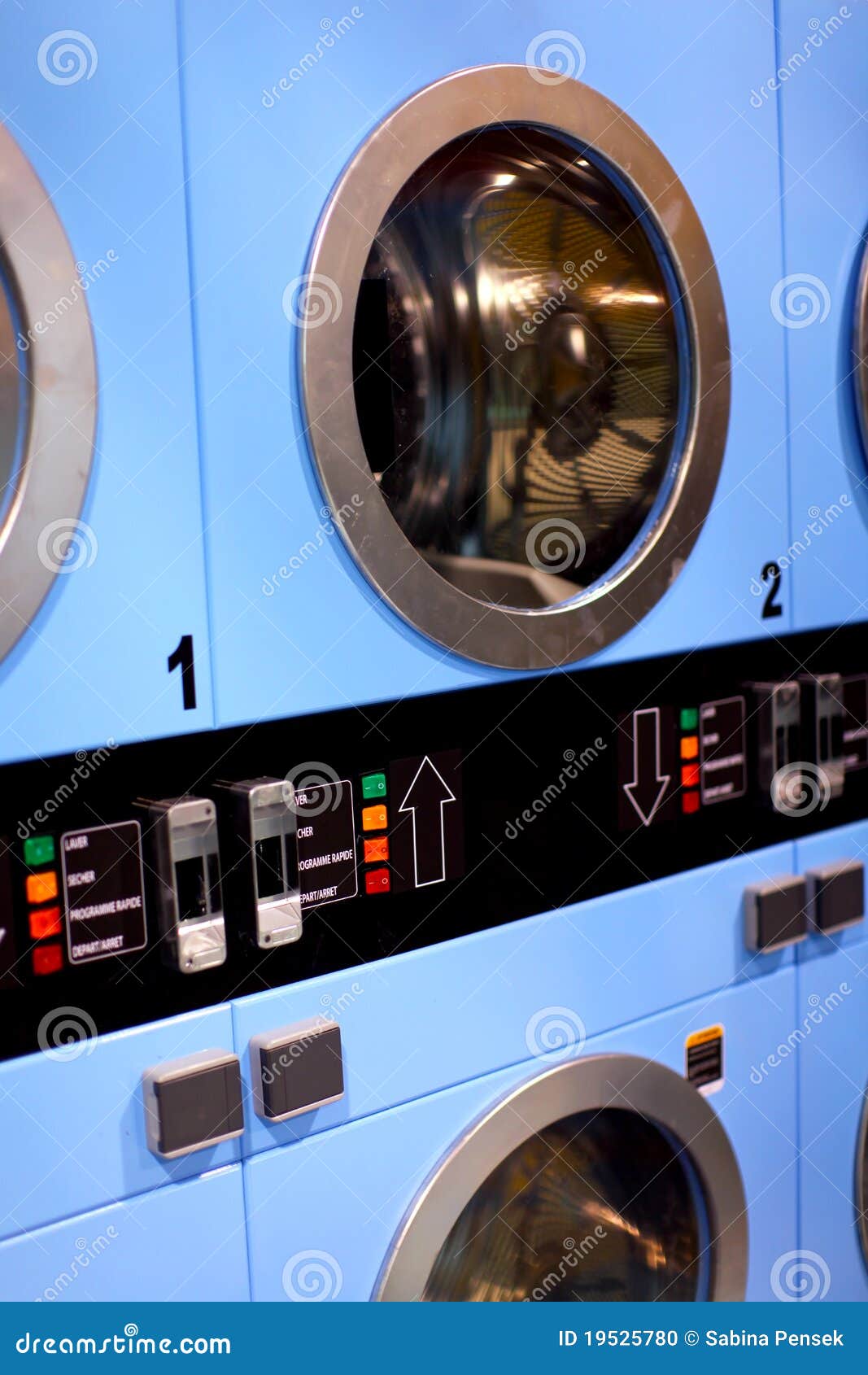 Washing machine stock photo. Image of typical, public - 19525780