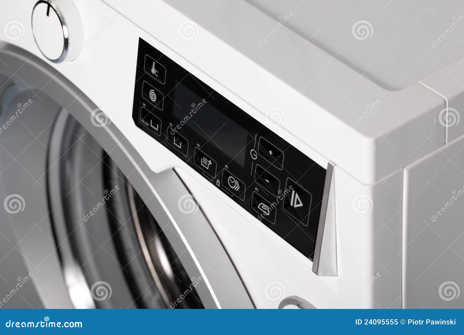 Washing machine stock image. Image of electrical, clothes - 24095555