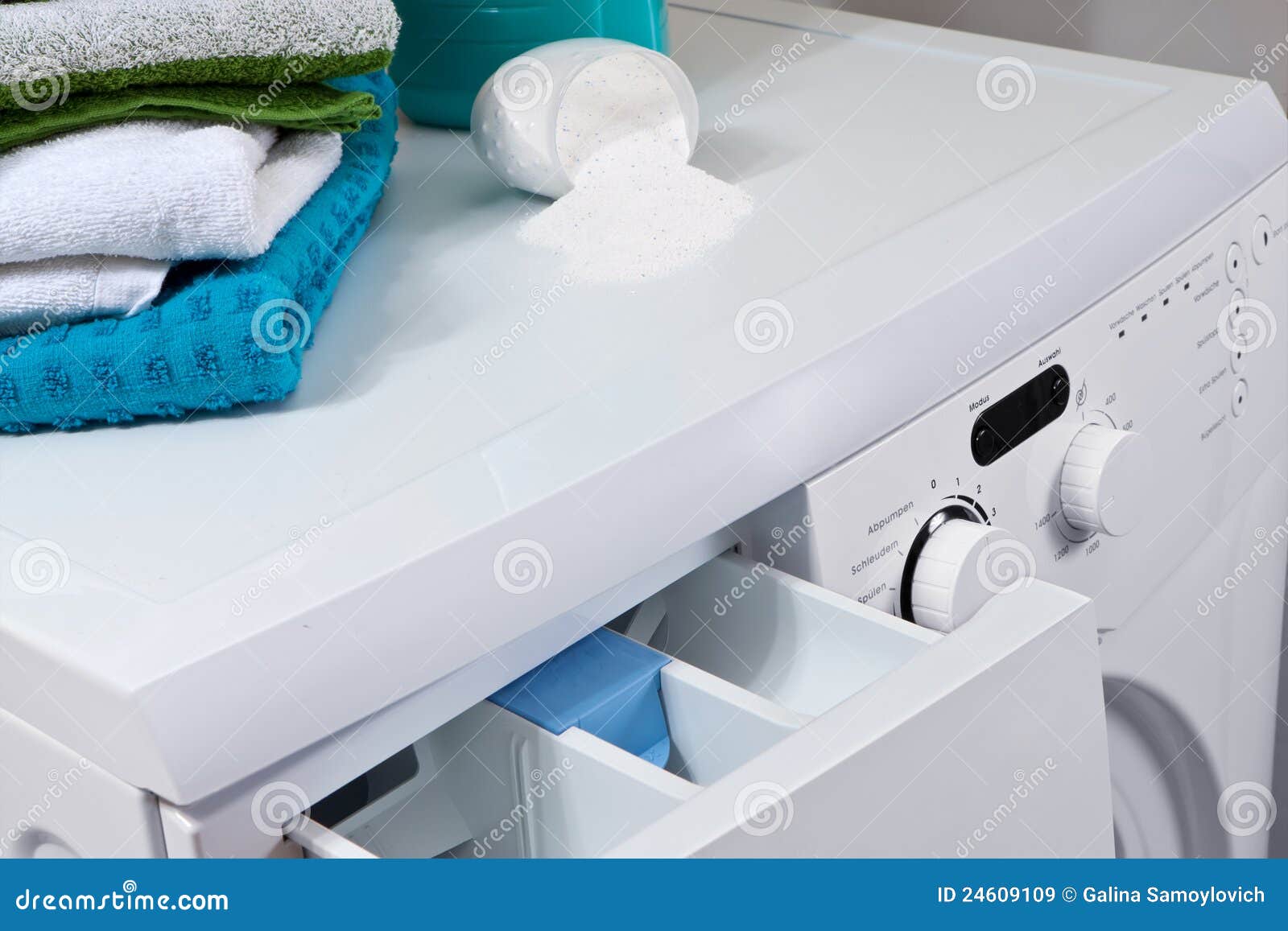 Washing machine stock image. Image of laundry, washer - 24609109