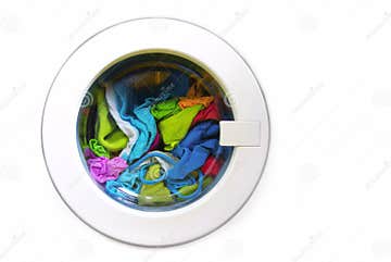 Washing machine stock photo. Image of clothes, door, circle - 2584188