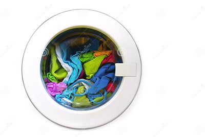 Washing machine stock photo. Image of clothes, door, circle - 2584188