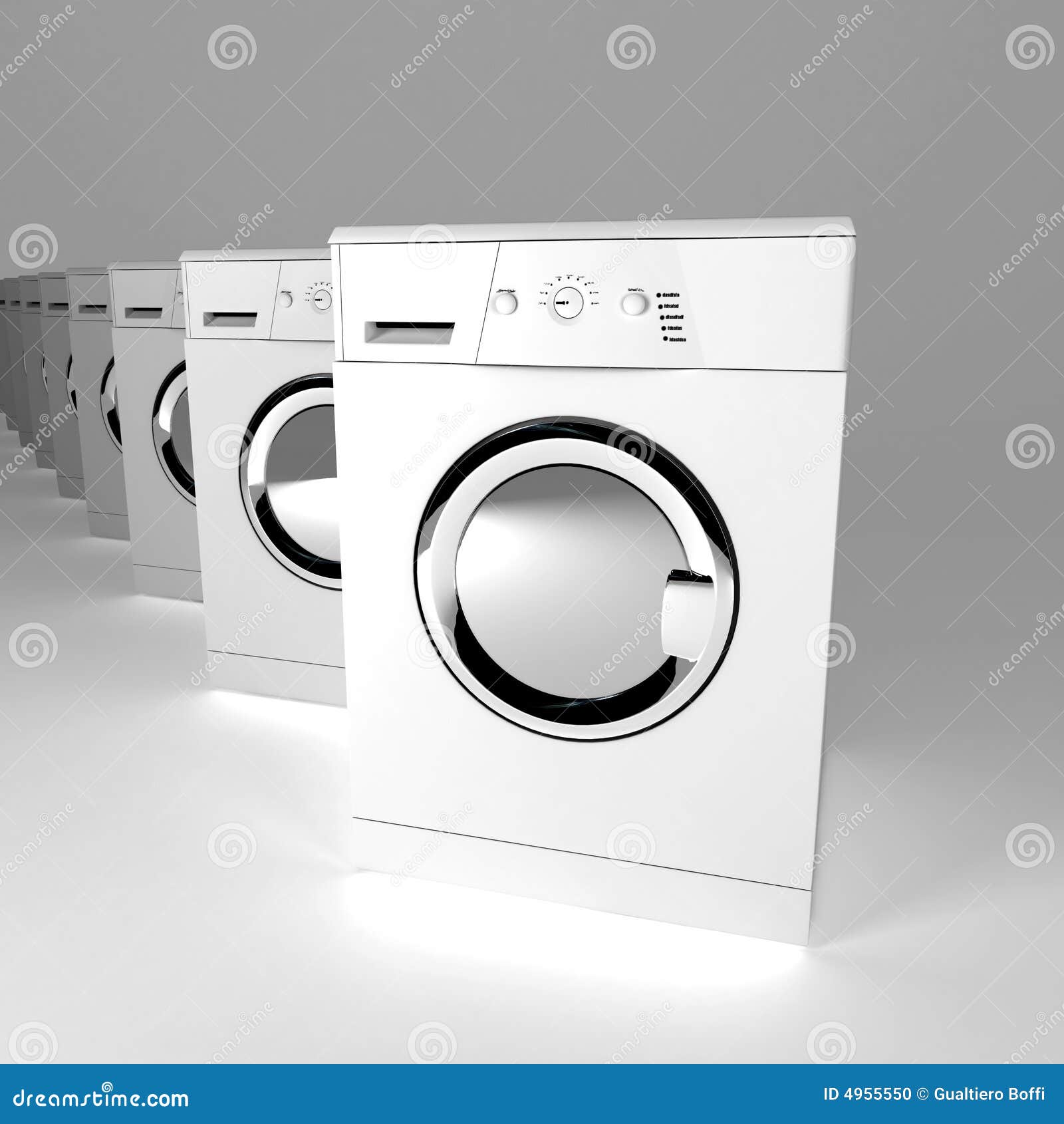 Washing machine stock illustration. Illustration of wrinkle - 4955550