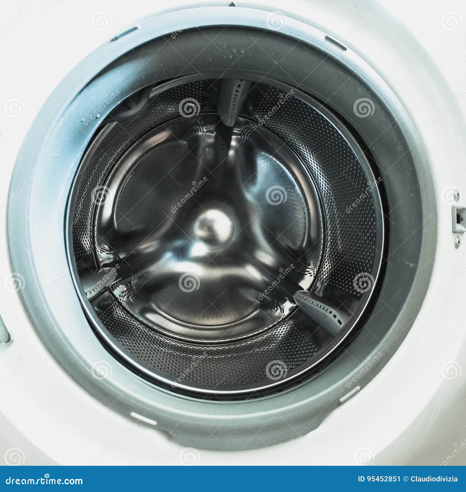 Washing machine basket stock image. Image of laundry - 95452851