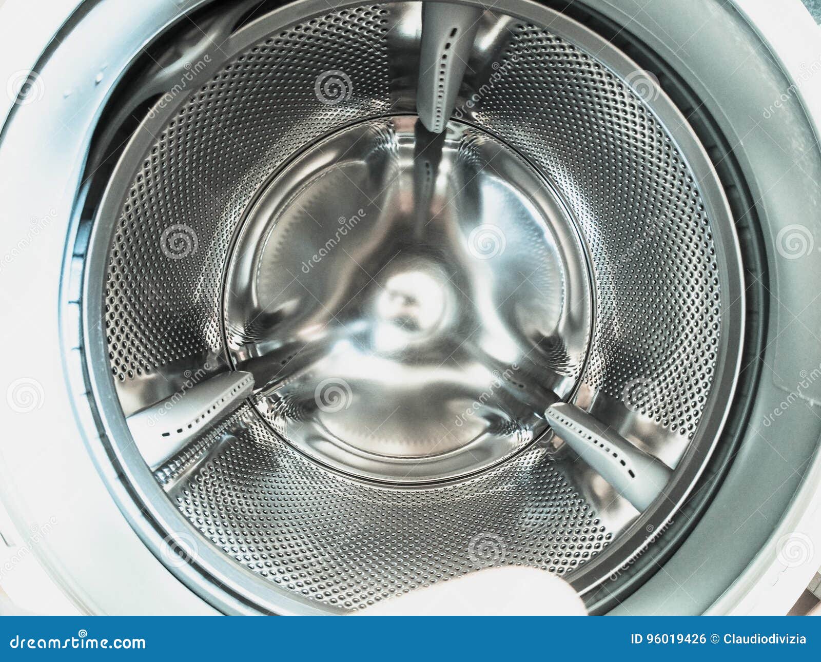 Washing machine basket stock photo. Image of metal, washing - 96019426