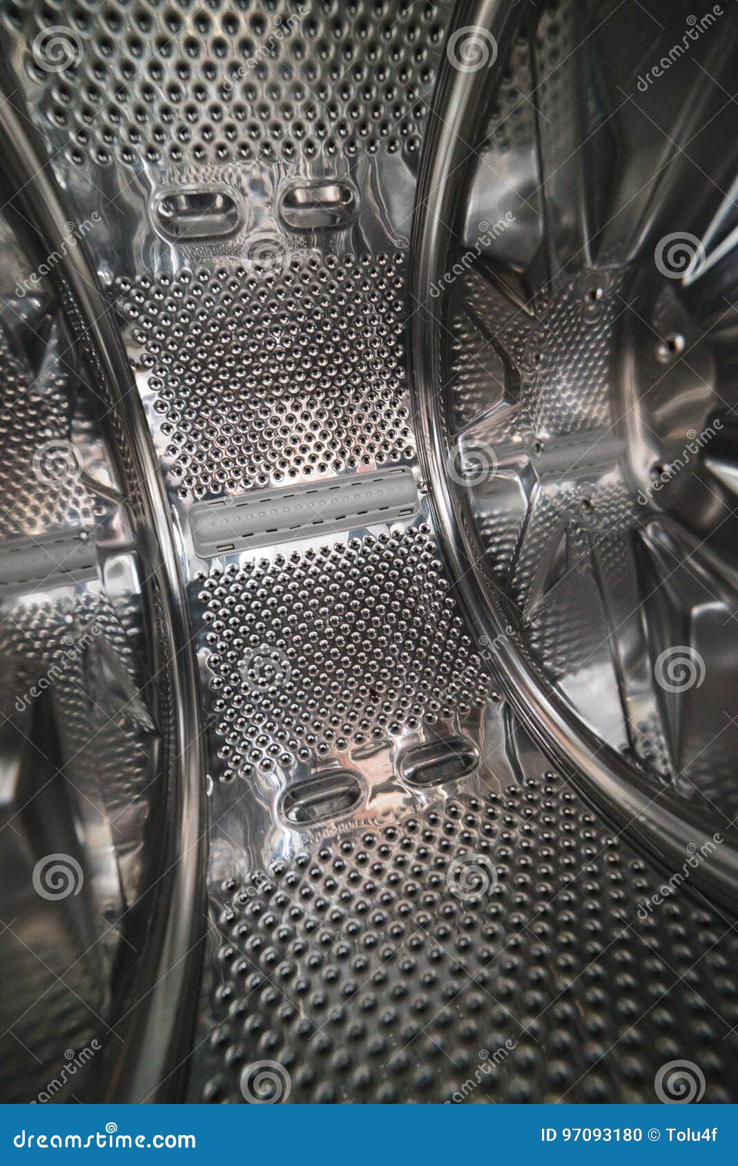 Washing Machine Close-up Drum Inside Stock Photo - Image of close ...