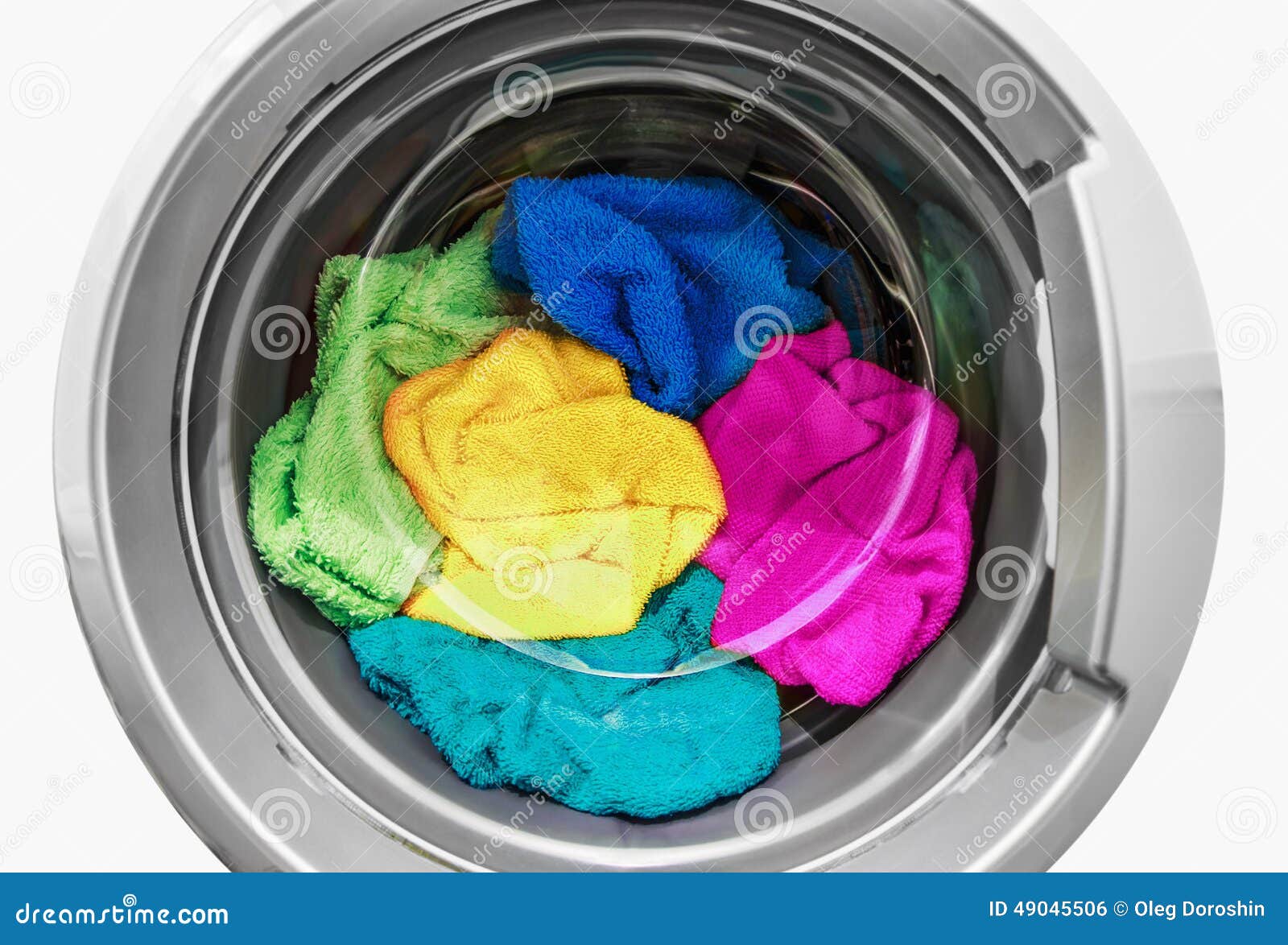 Washing machine stock photo. Image of clean, garment - 49045506