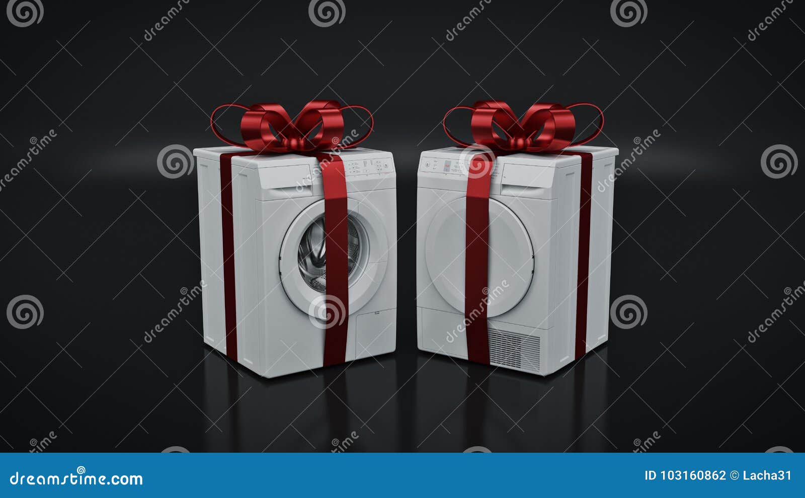 Washing Machine. Concept Discounts Stock Illustration - Illustration of ...