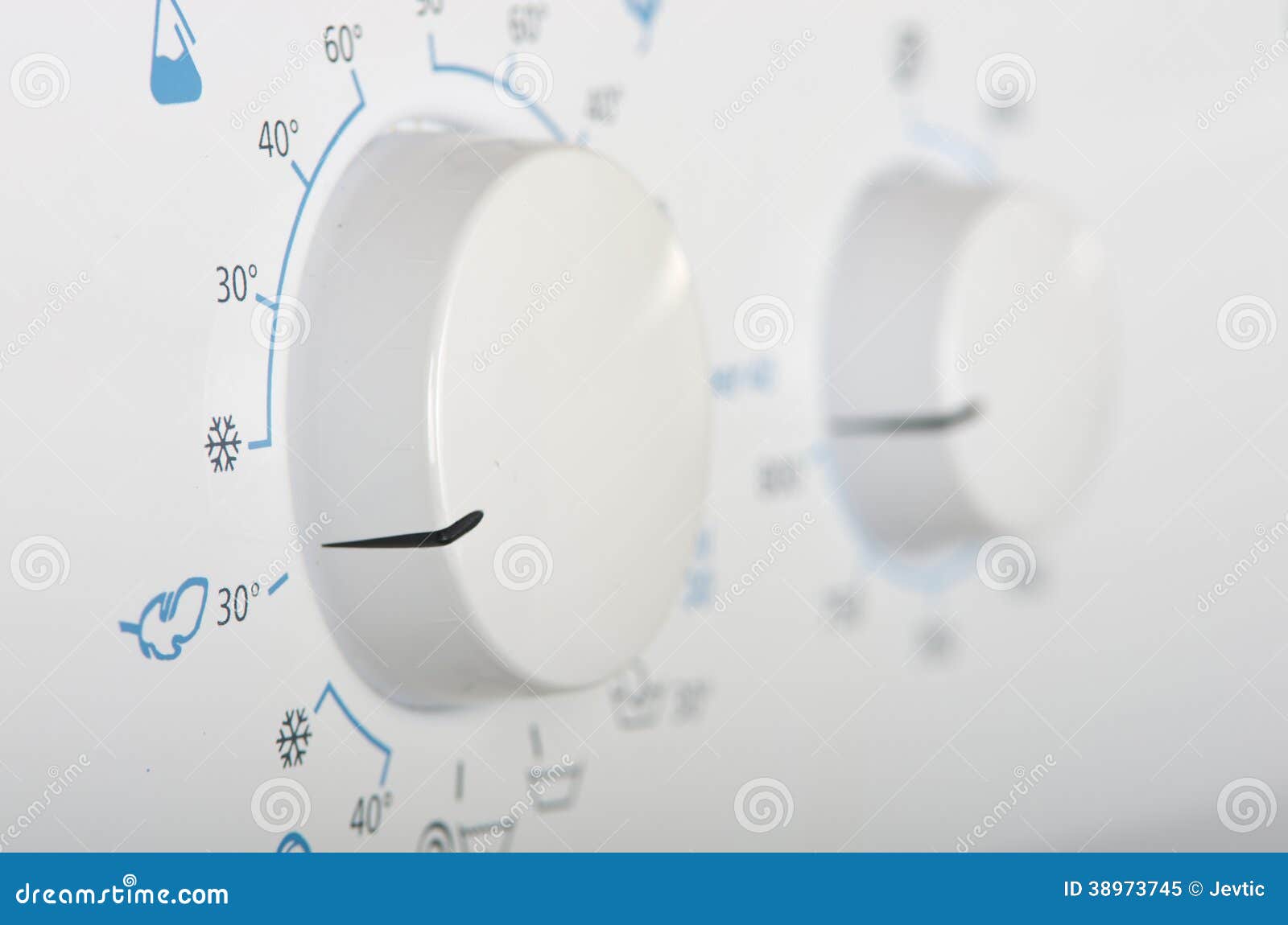 Washing Machine Control Panel Stock Image - Image of control, dial ...