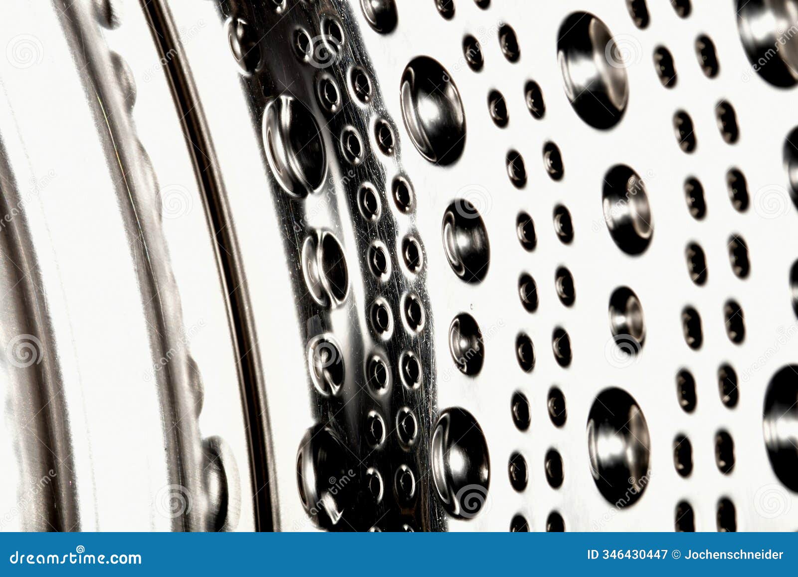 Washing Machine Drum in a Macro View Stock Image - Image of appliance ...