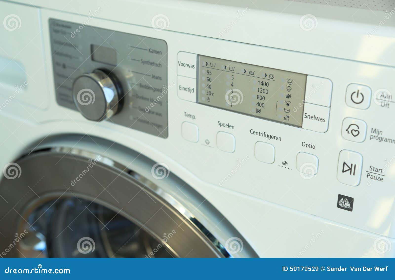 Washing machine stock image. Image of panel, machine - 50179529