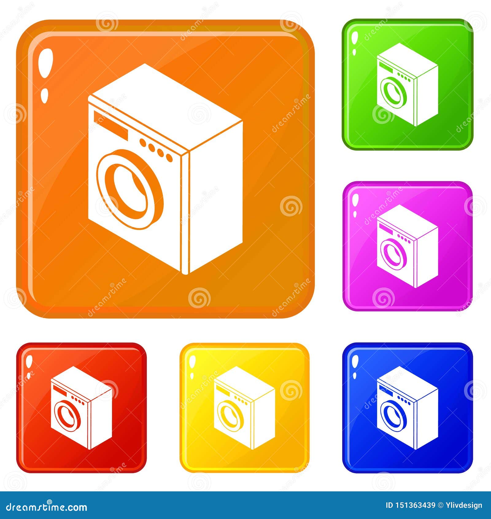 Washing Machine Icons Set Vector Color Stock Vector - Illustration of ... Washing Machine Icons Set Vector Color Stock Vector - Illustration of ...