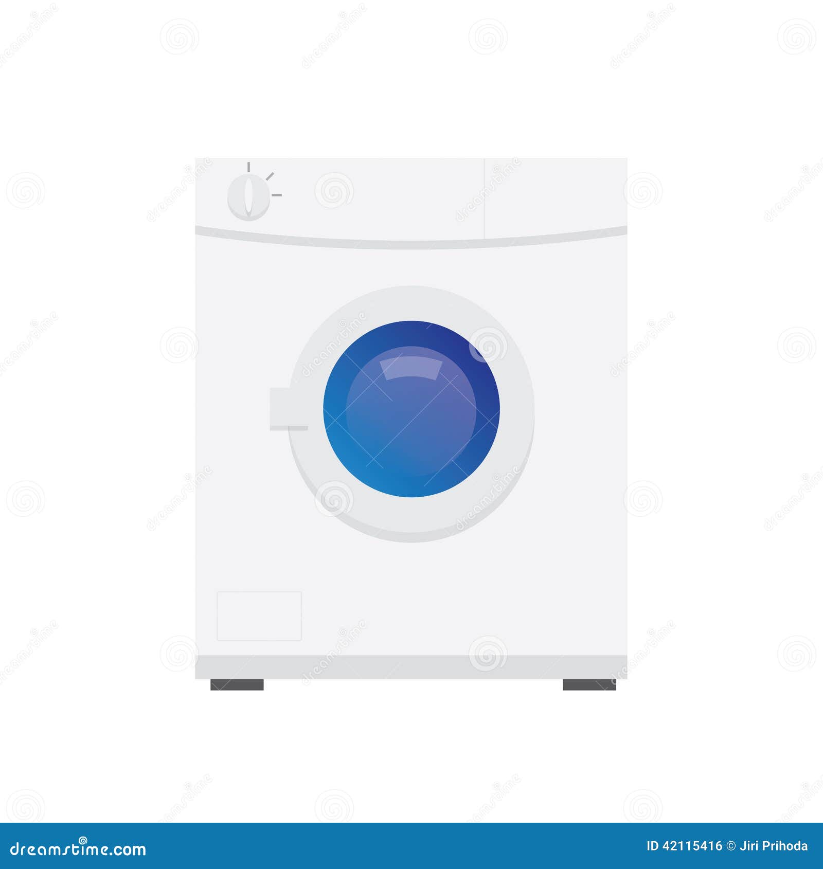 Washing Machine Illustration Stock Vector - Illustration of clothes ...