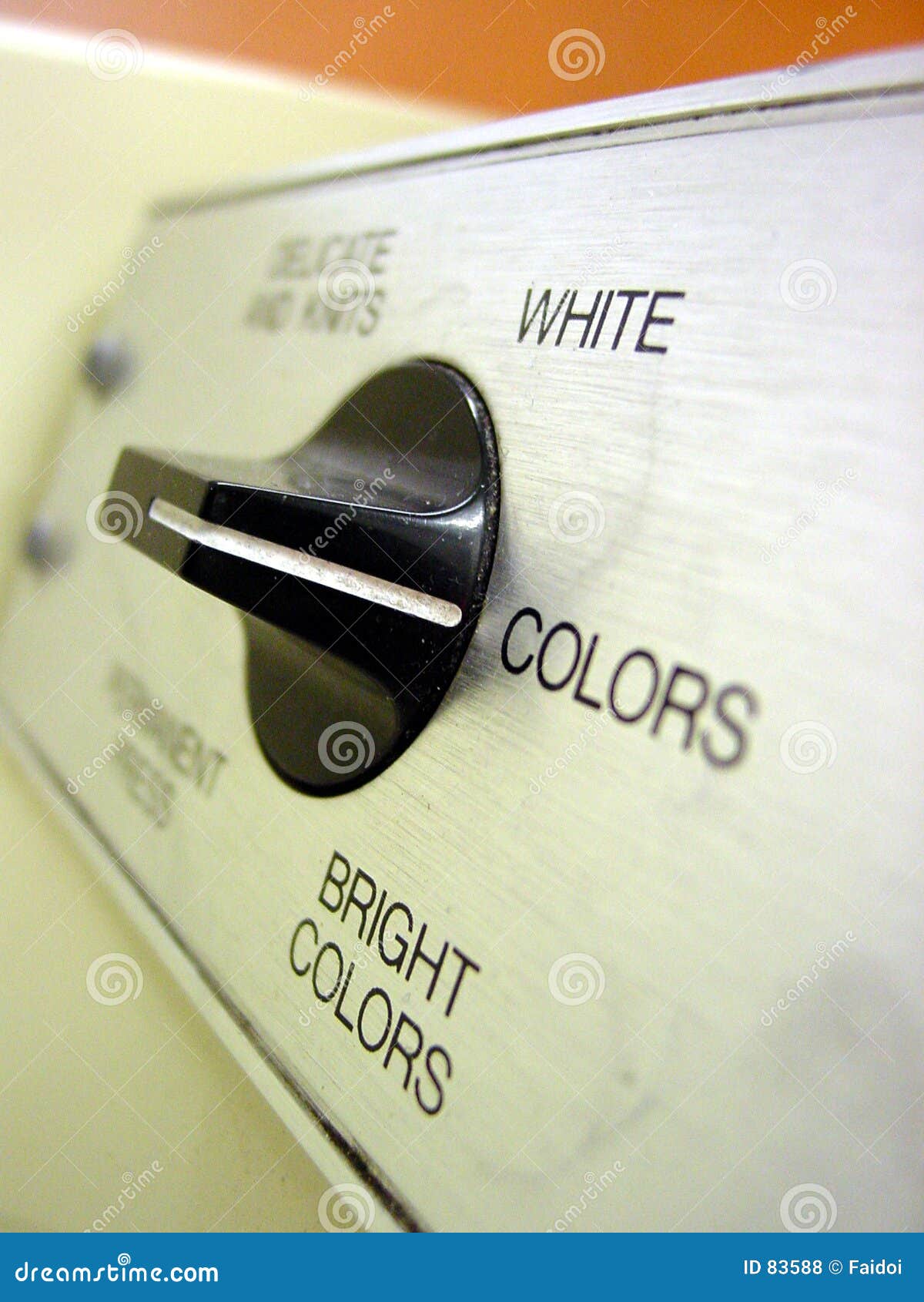 Washing machine knob stock photo. Image of coin, machine - 83588