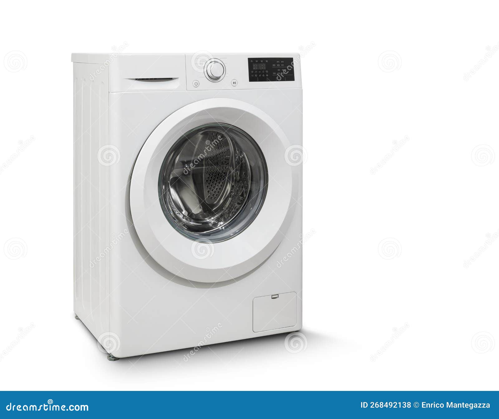 Washing machine stock photo. Image of appliance, single - 268492138
