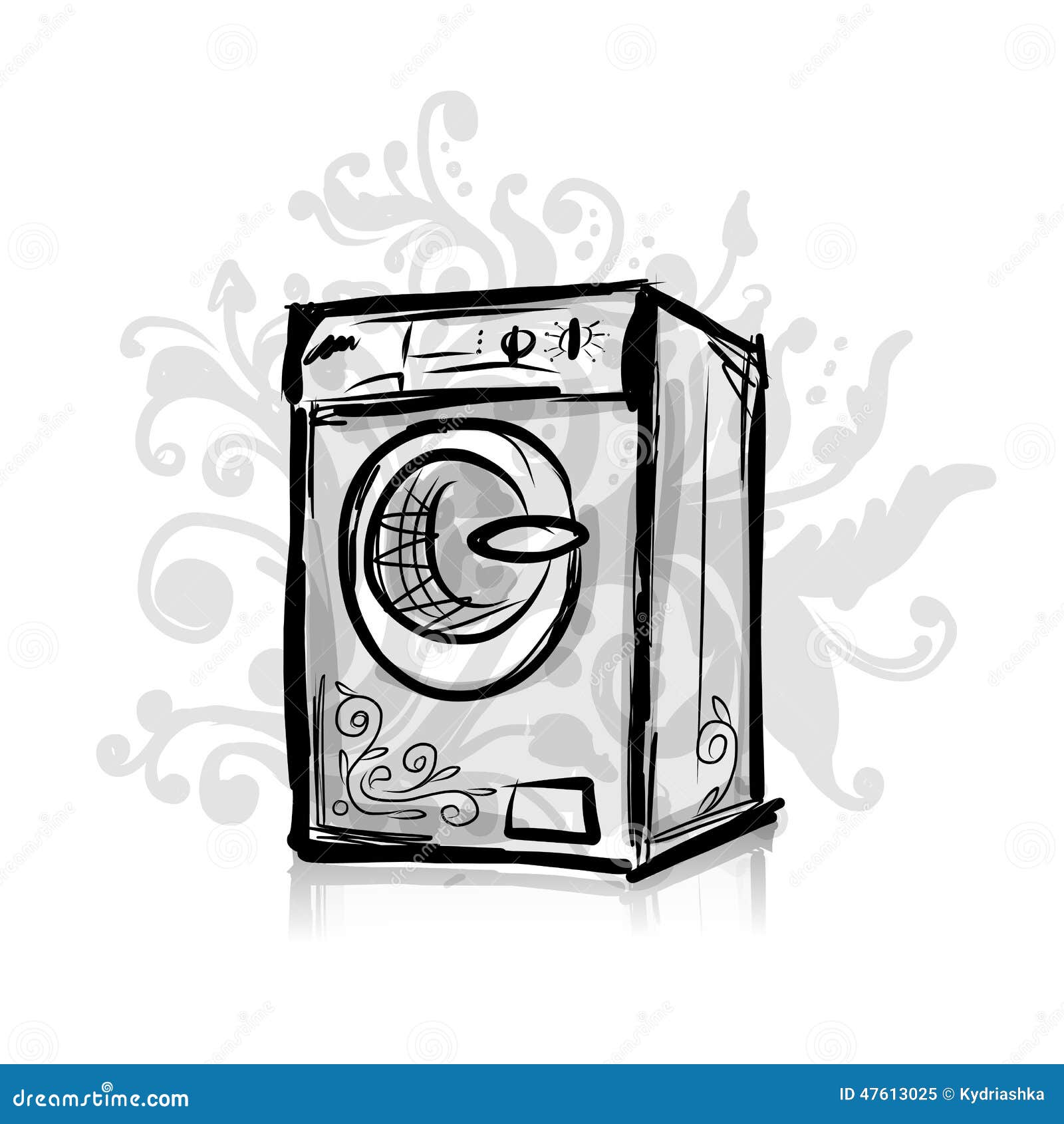 Washing Machine Sketch Stock Illustrations – 780 Washing Machine Sketch ...