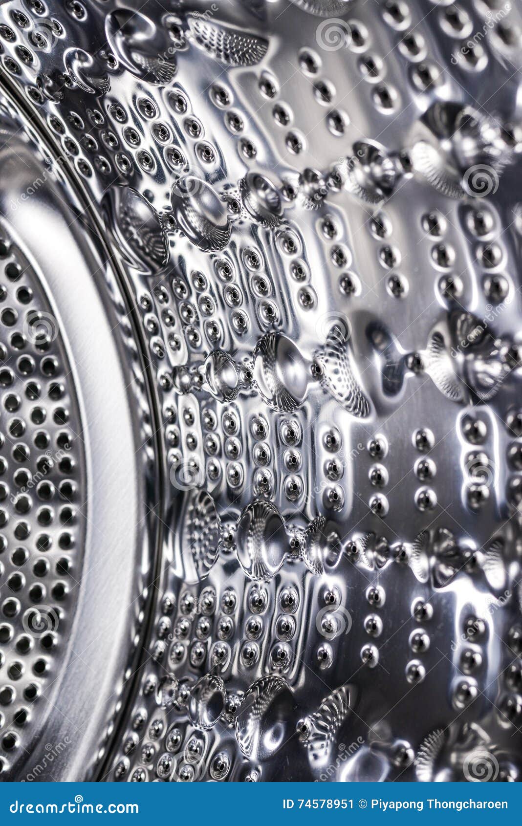 Washing machine tank stock image. Image of water, background - 74578951