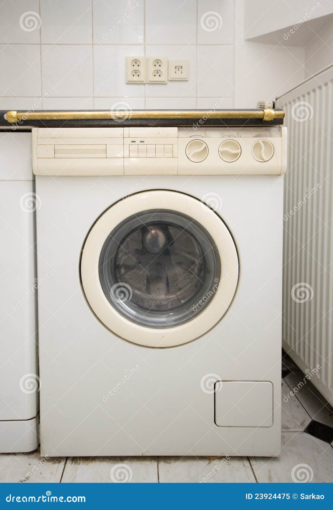 Washing mashine stock image. Image of wash, home, cleaning - 23924475