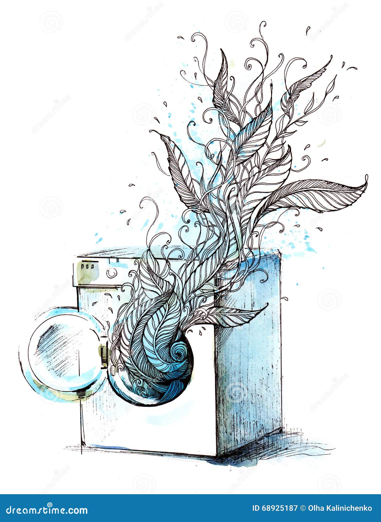 Washing stock illustration. Illustration of household - 68925187