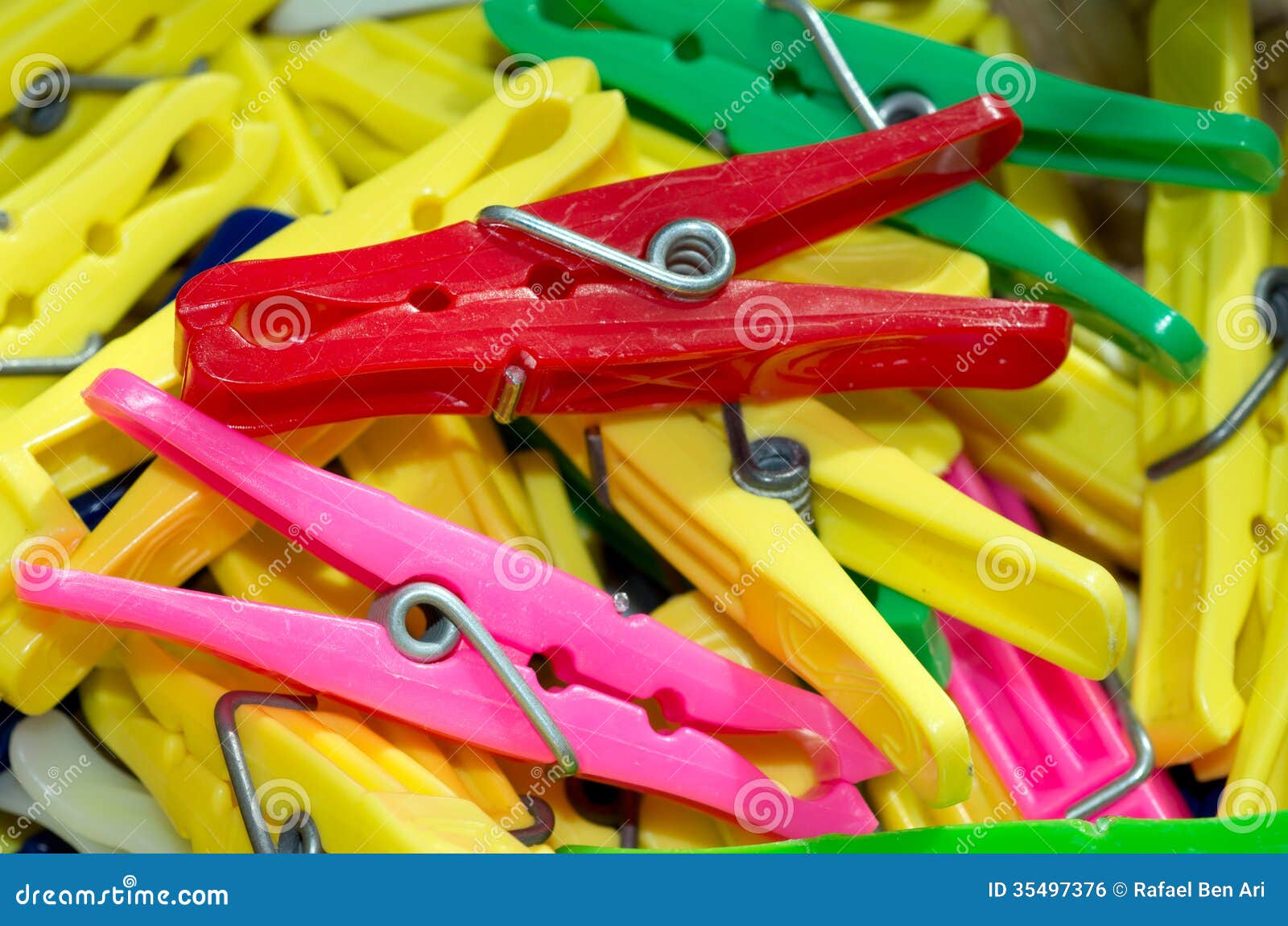 Washing Pegs stock photo. Image of colors, hang, laundromat - 35497376