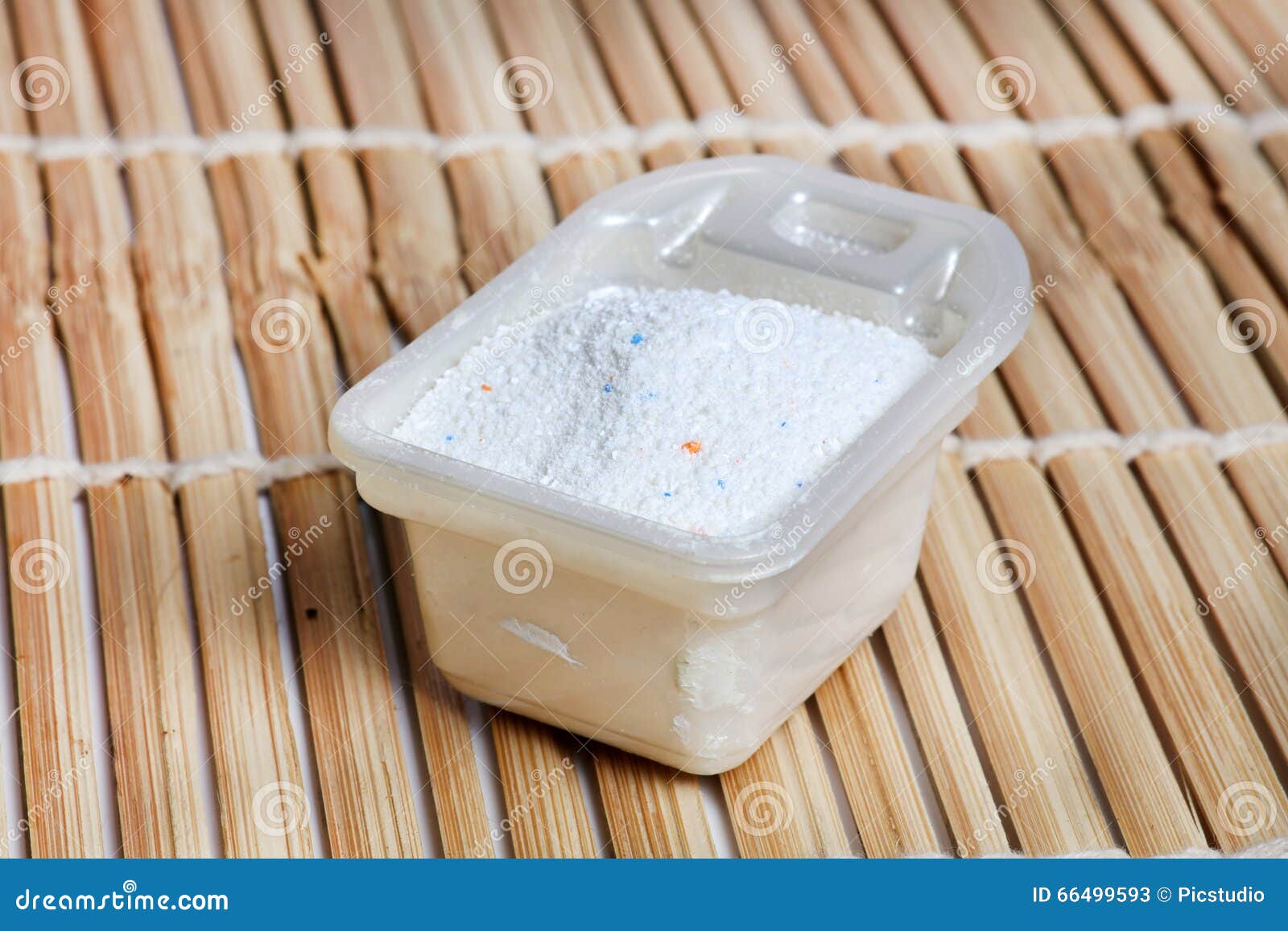 Washing powder stock image. Image of scoop, washing, wooden - 66499593
