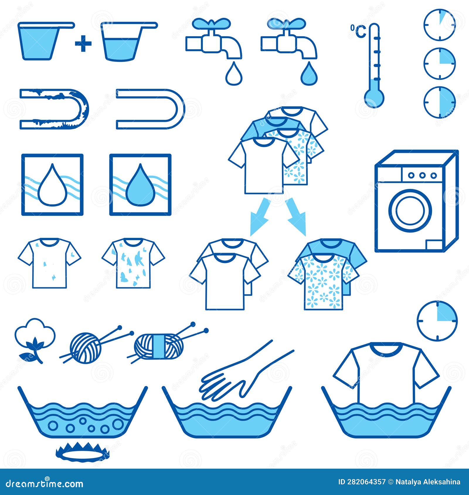 Washing Powder Bags Vector Realistic Mockup Set | CartoonDealer.com ...