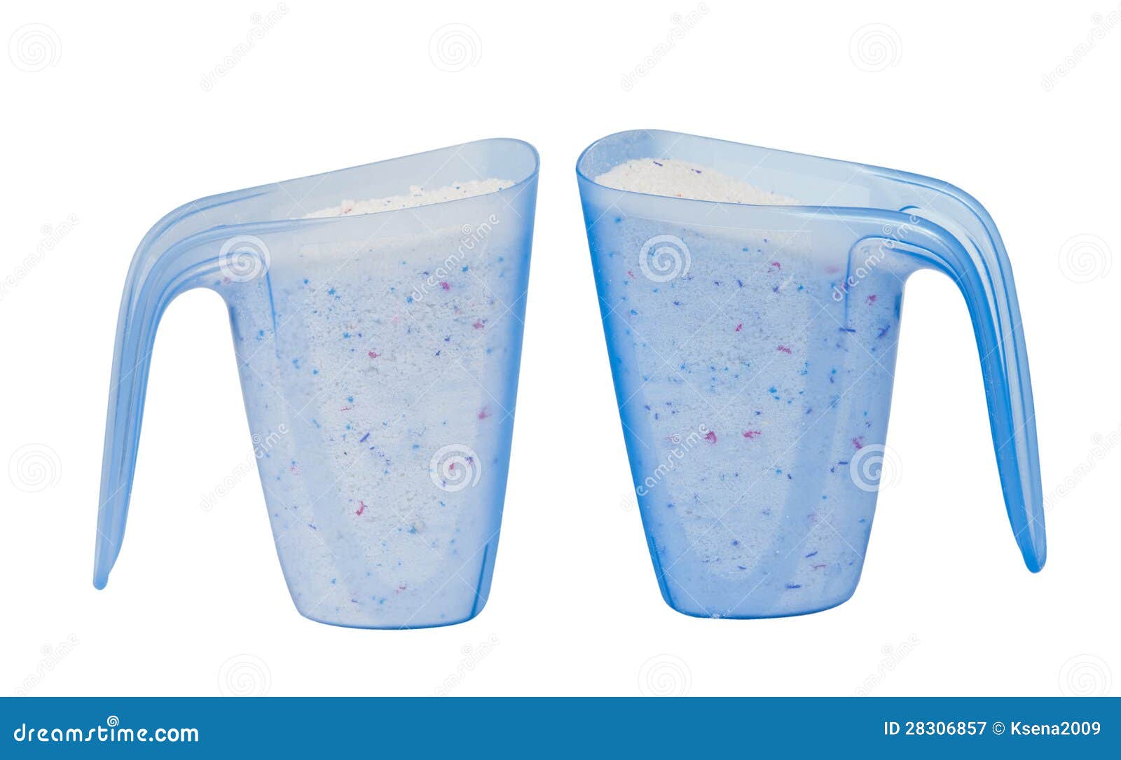 Washing Powder In A Measuring Cup Royalty Free Stock Photography ...