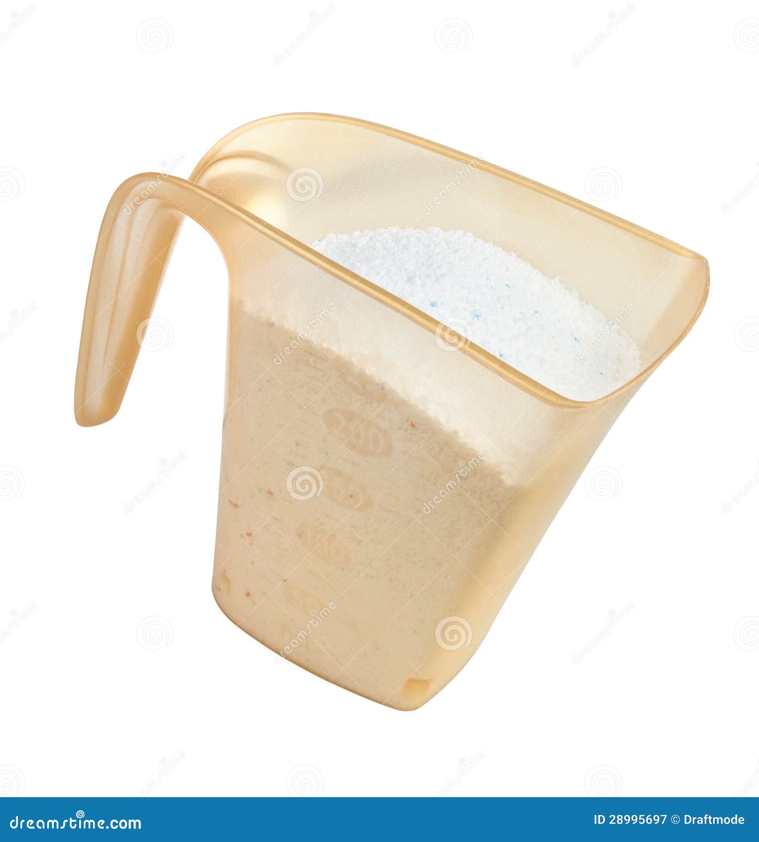 Washing Powder Measuring Cup Stock Image - Image of laundry, washing ...