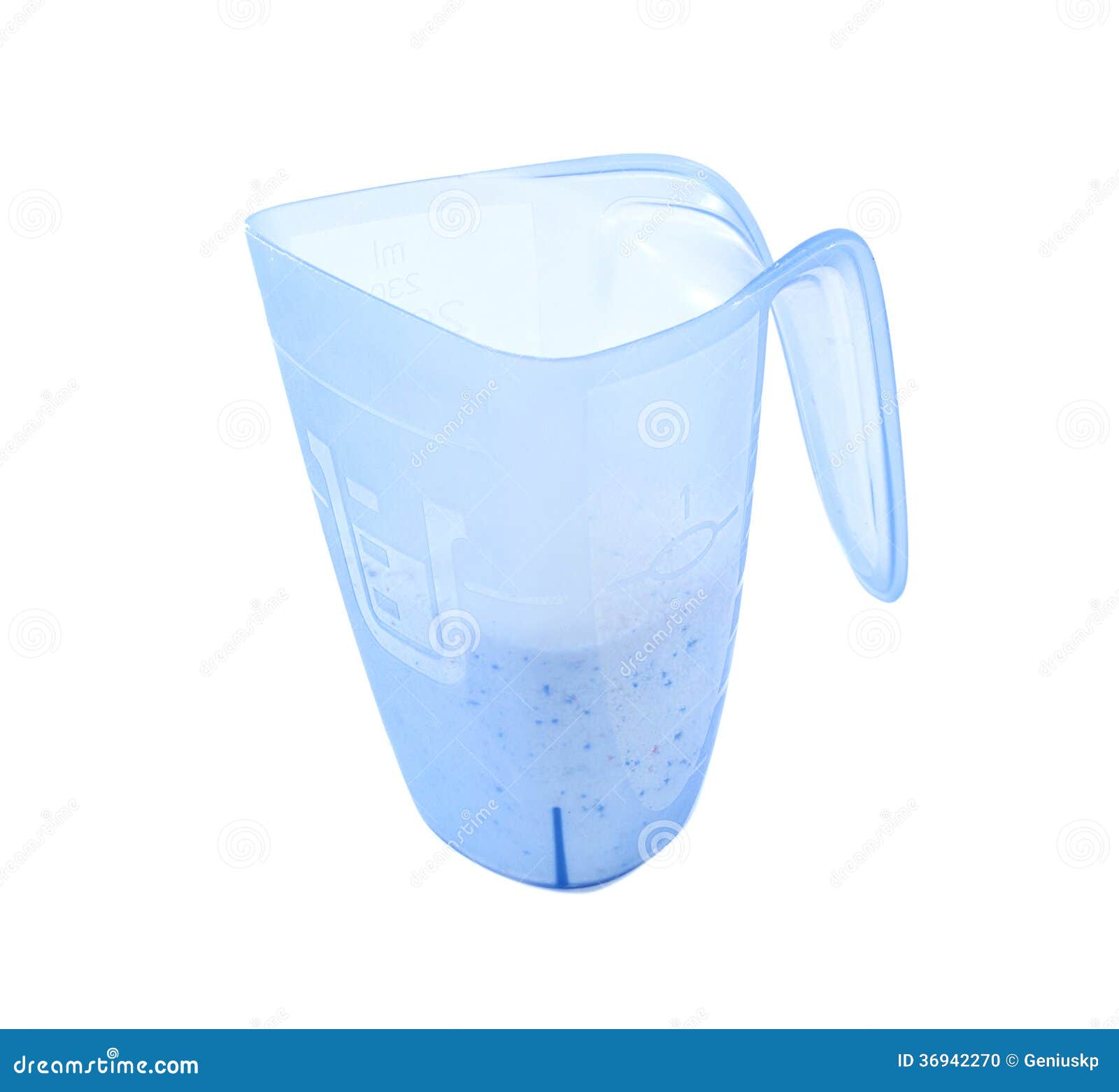 Washing Powder in a Measuring Cup Stock Photo - Image of clothing ...