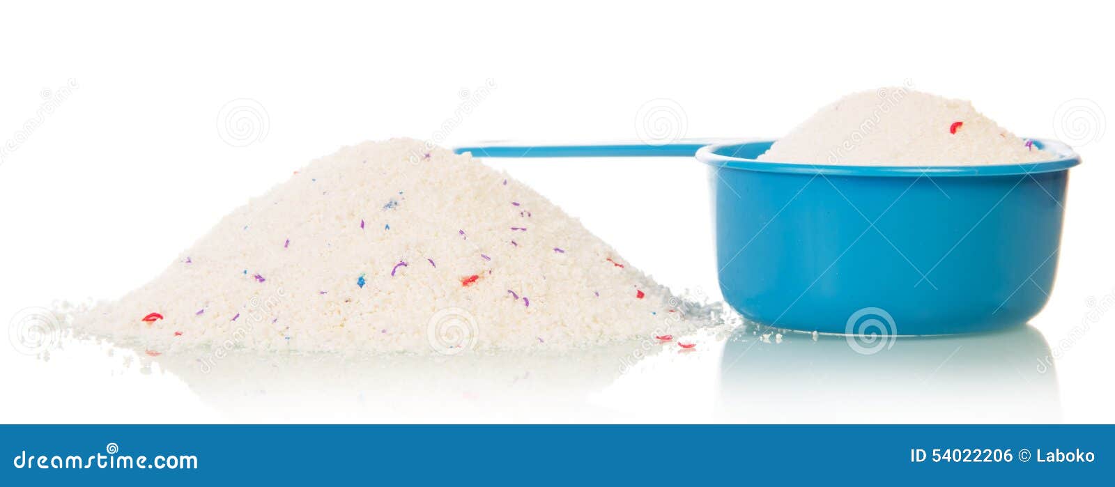 Washing Powder in Measuring Cup Stock Photo - Image of pile, plastic ...