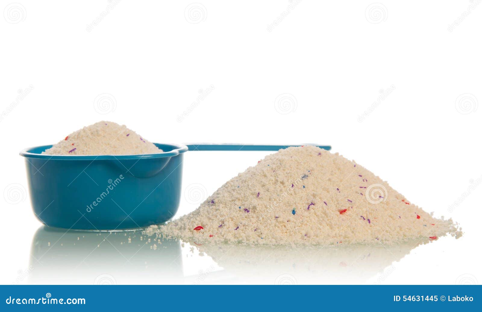 Washing Powder in Measuring Cup Stock Image - Image of product ...