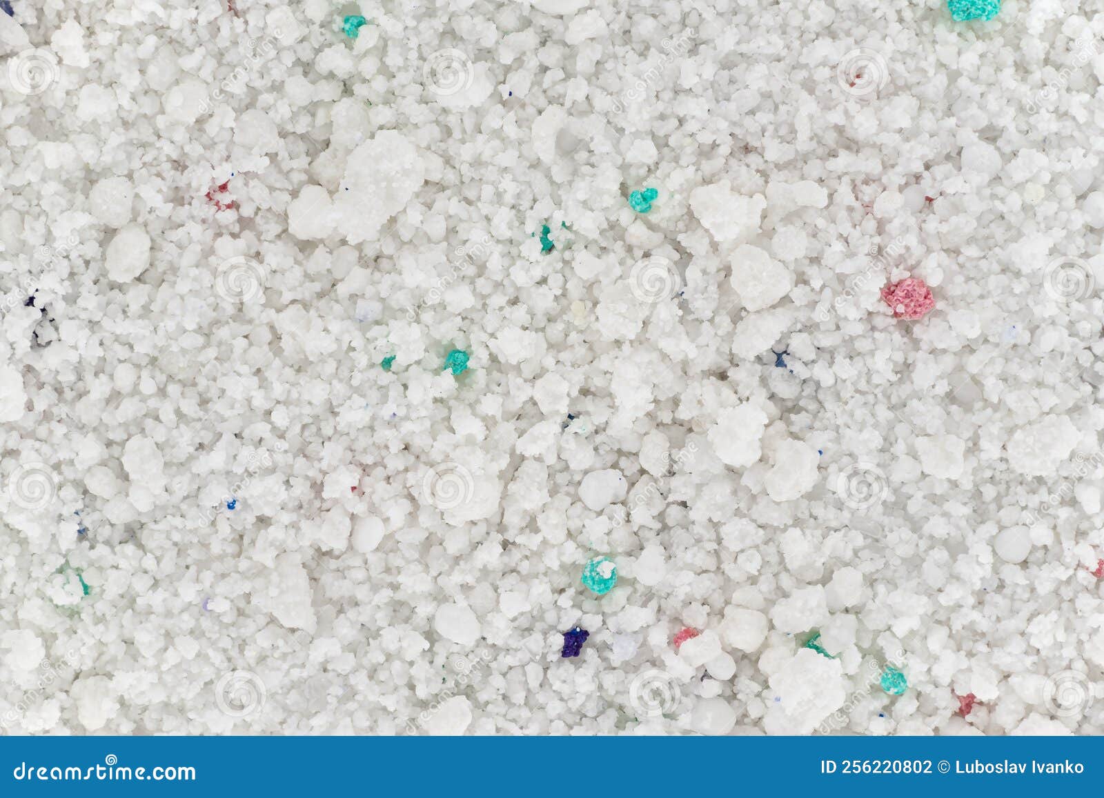 Washing Powder Under Microscope - Image Width 23mm, Colourful Granules ...