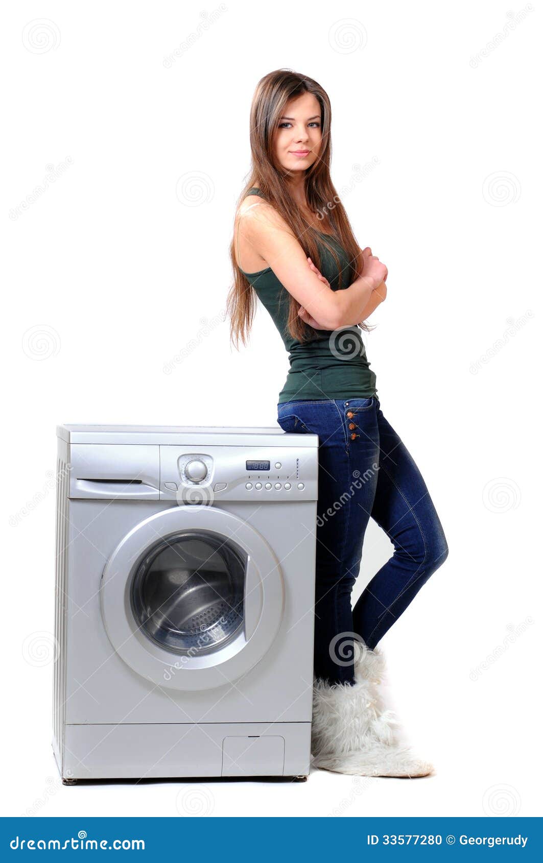 Washing stock photo. Image of housekeeping, attitude - 33577280
