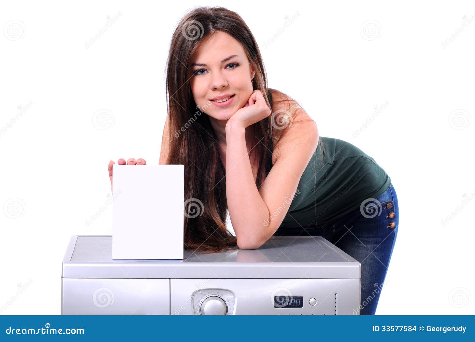 Washing stock photo. Image of laundering, happy, adult - 33577584