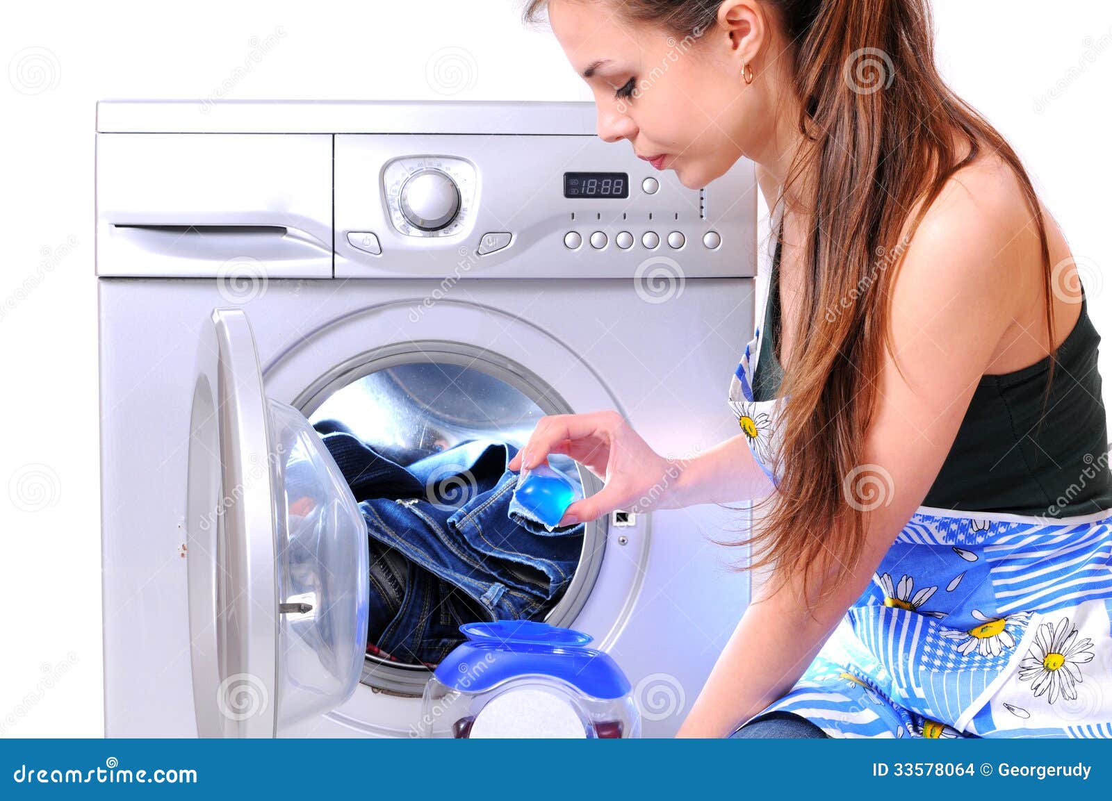 Washing stock photo. Image of household, adult, beautiful - 33578064