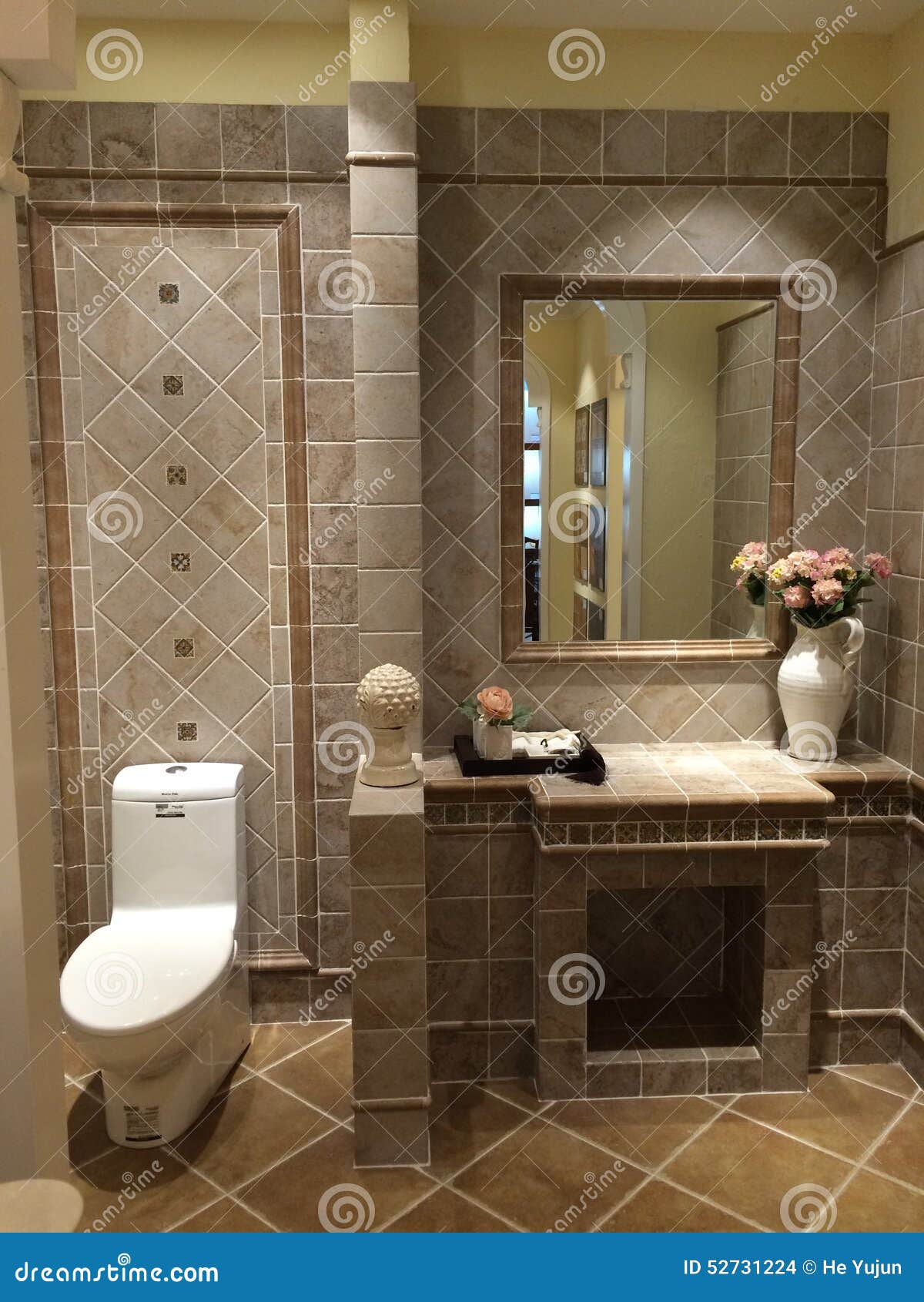 Washing room stock photo. Image of washing, ceramic, wall - 52731224