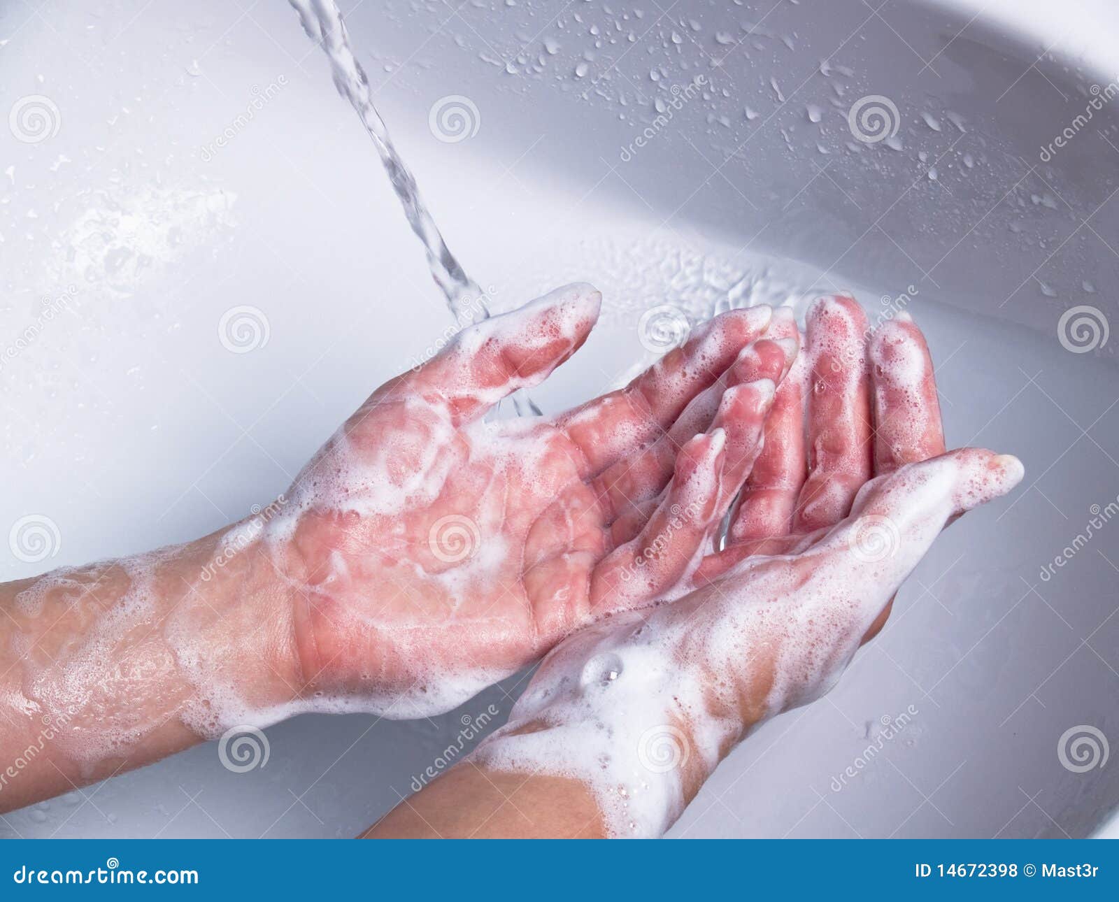 Washing soapy hands stock photo. Image of foamy, immaculate - 14672398