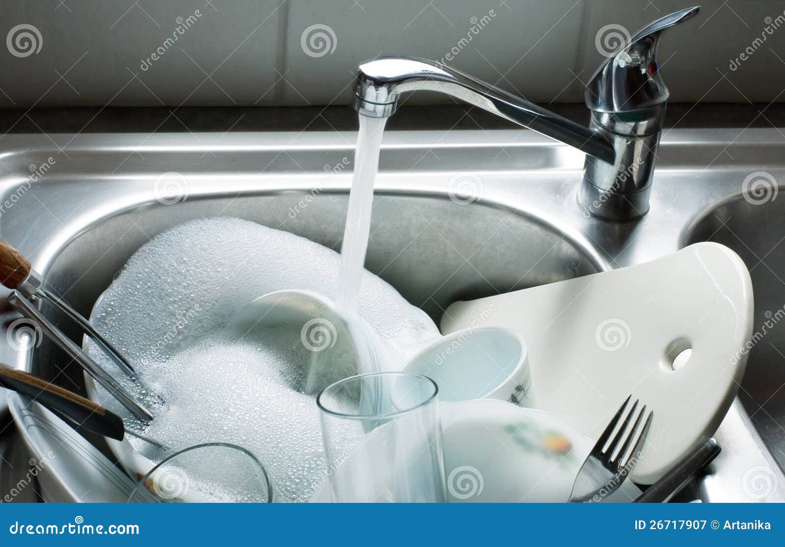 Washing-up stock image. Image of droplet, clean, housework - 26717907
