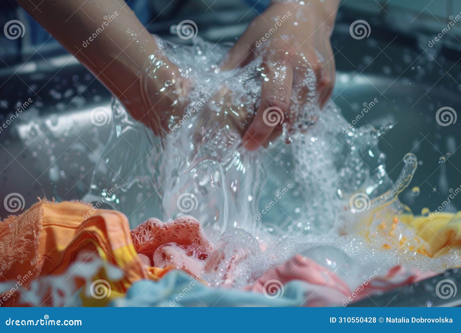 Washing Up of Clothes Concept,aesthetic View Stock Photo - Image of ...