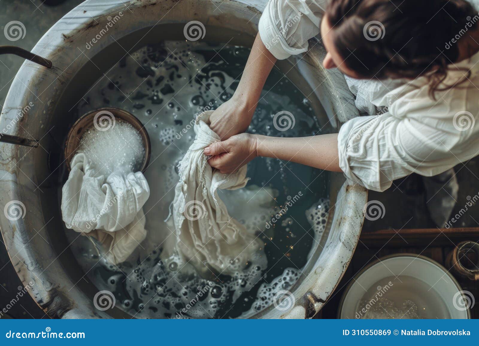Washing Up of Clothes Concept,aesthetic View Stock Image - Image of ...