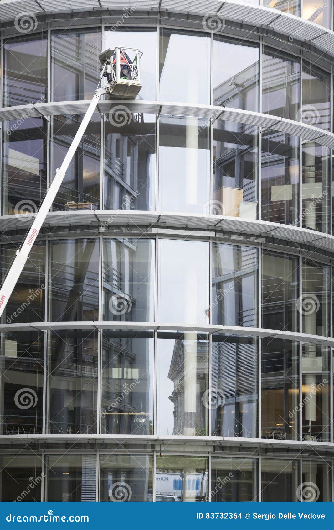 Washing the windows stock photo. Image of climb, business - 83732364