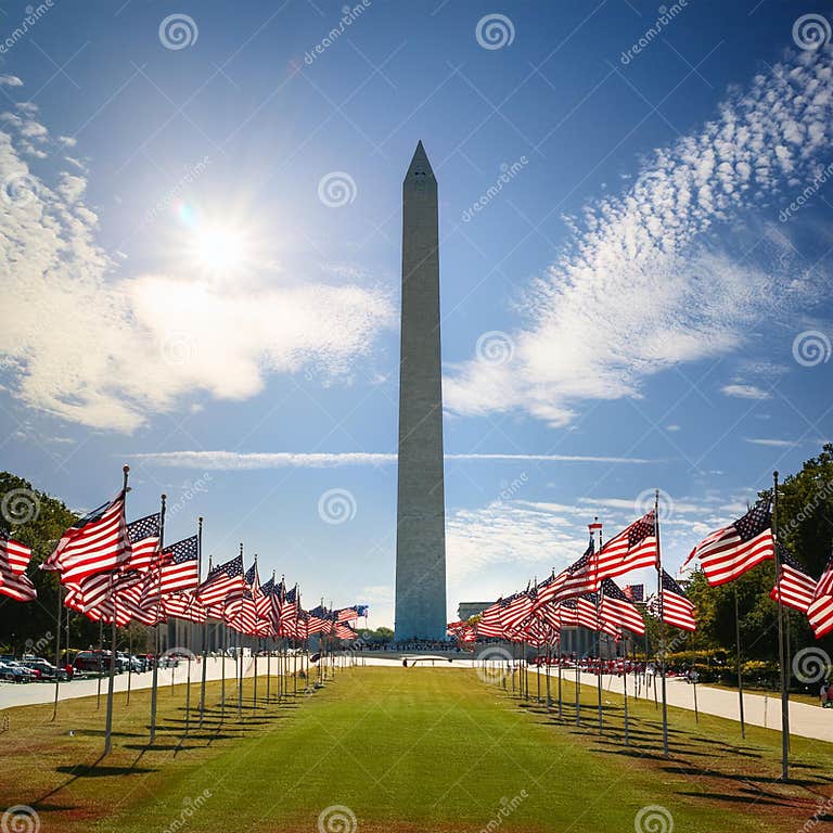 Washington DC, AI Generated Image Stock Illustration - Illustration of ...
