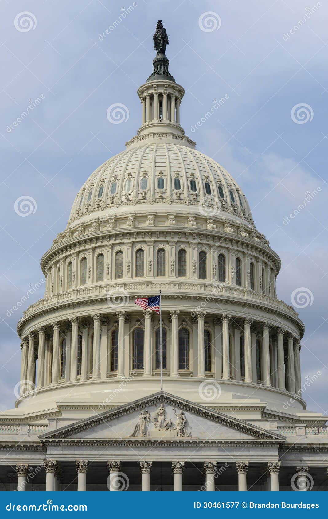 Washington DC Capitol Dome stock image. Image of federal - 30461577